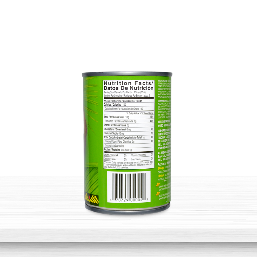 Leche de Coco Elmigo 400g - PROIMA