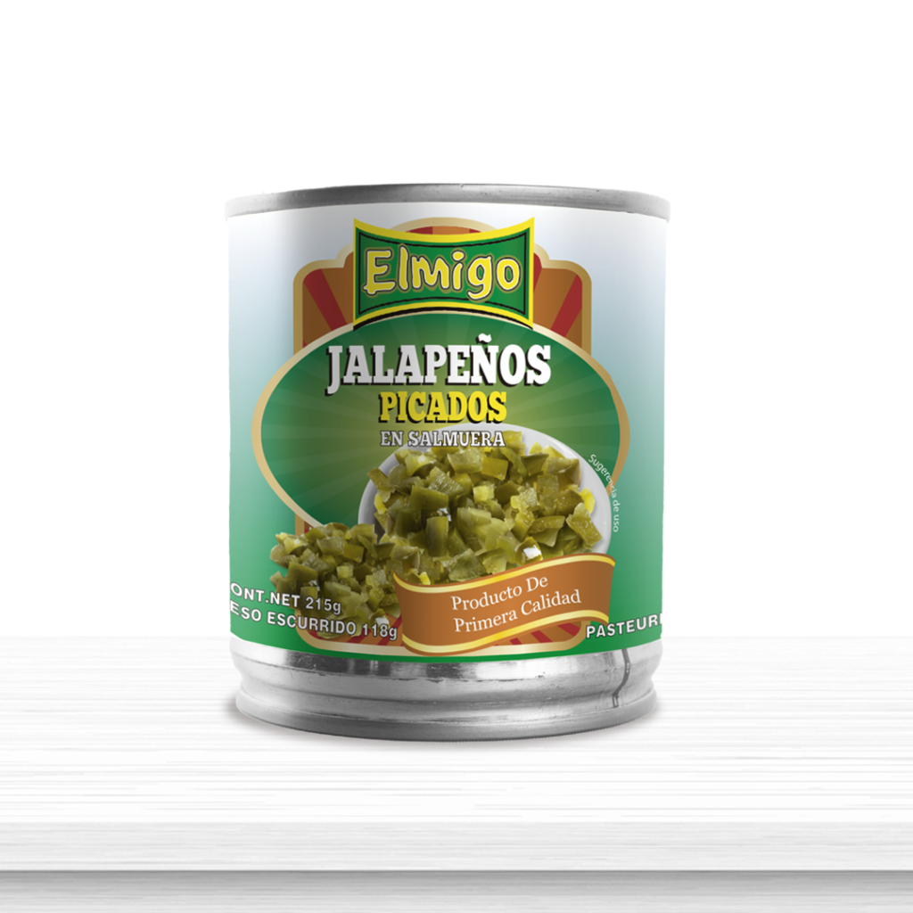 Chile Jalapeño Picado Elmigo 215G - PROIMA